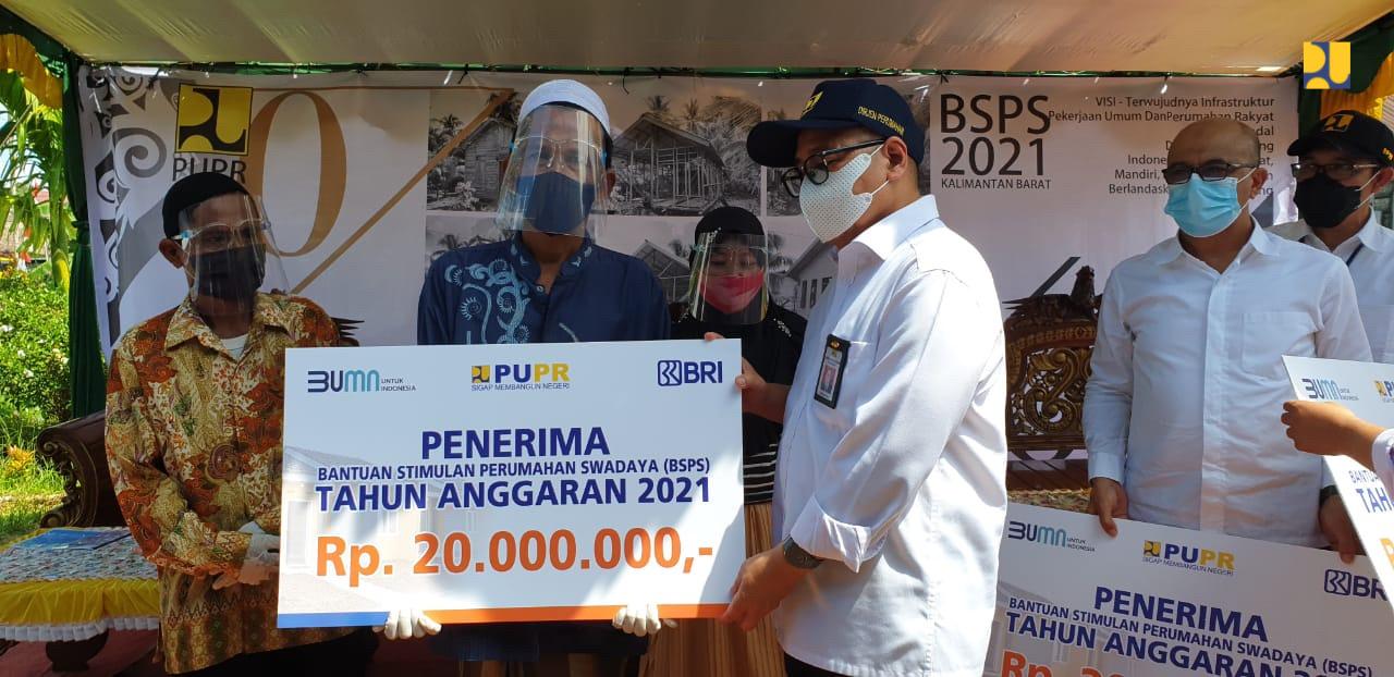 Tingkatkan Ketersediaan Rumah Layak Huni di Kalimantan Barat, Kementerian PUPR Salurkan 8.115 ...